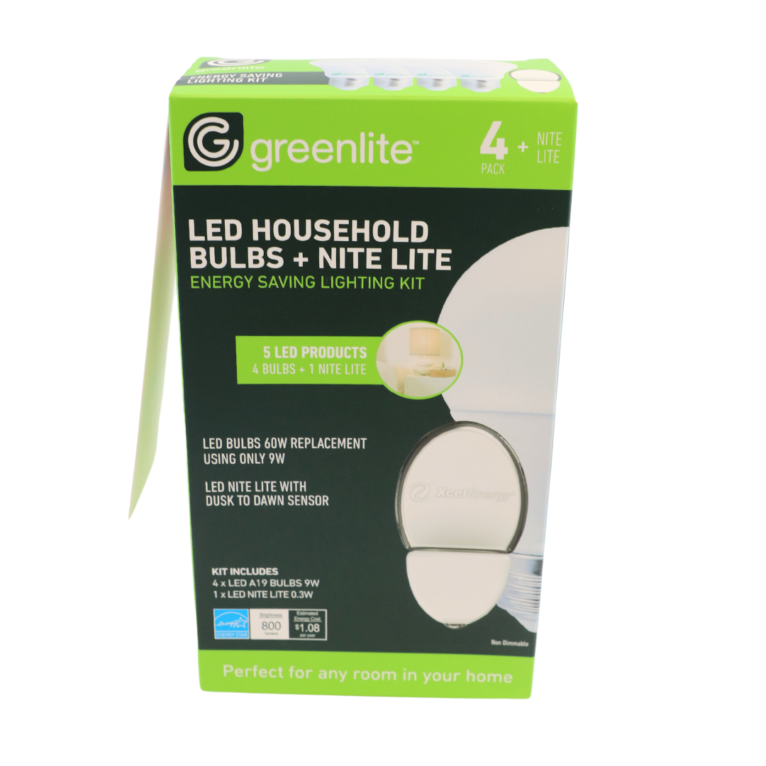 Buy wholesale Greenlite 60w EQ Bulbs + Bonus Night Light – Wholesale ...